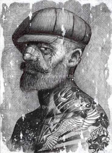 "Hope" (Man) XL Print